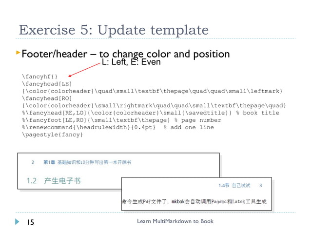 Write book in markdown | PPT