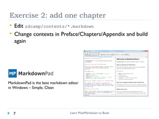 Write book in markdown | PPT