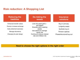 Choosing a de-risking roadmap | PPT