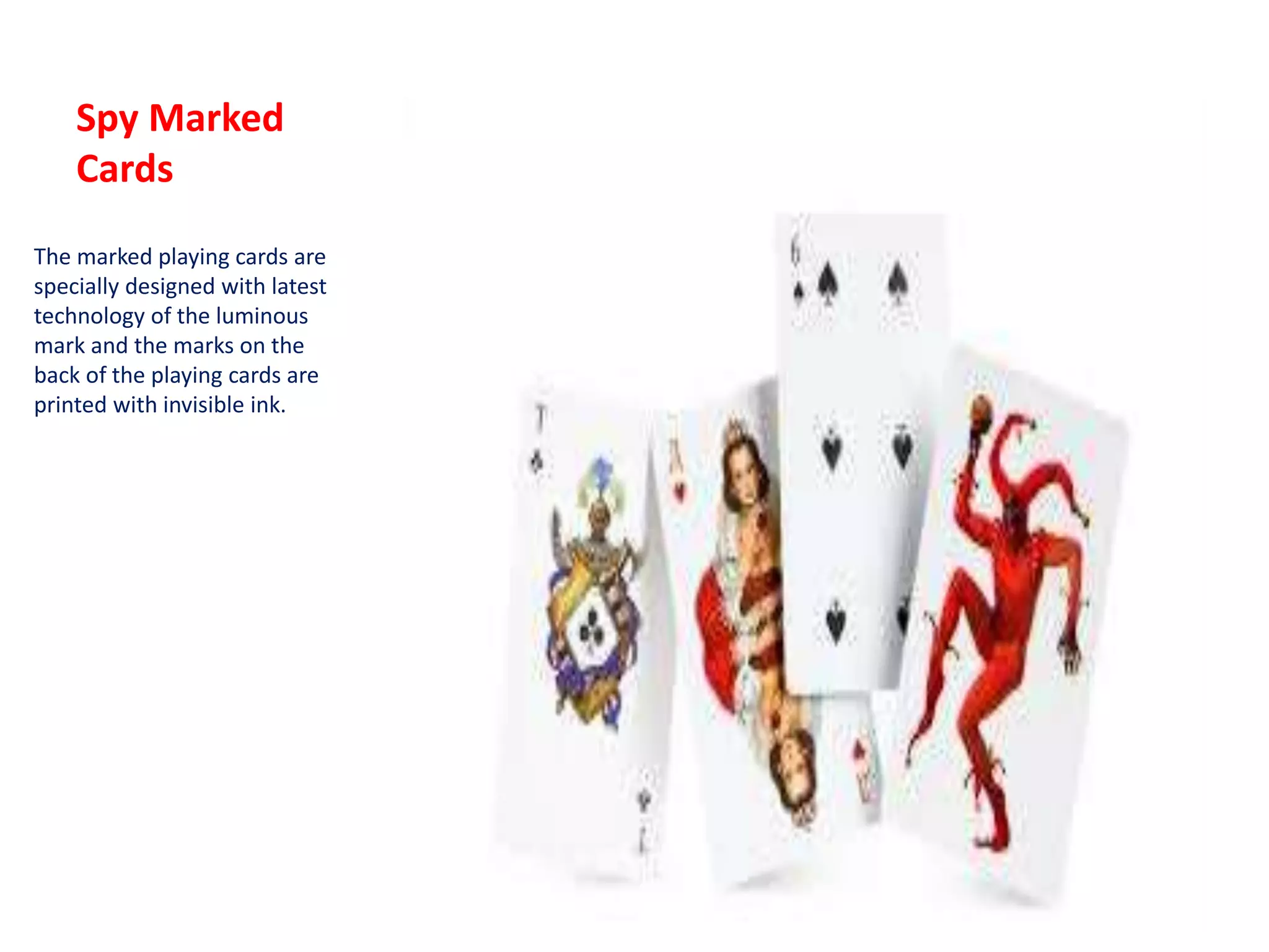 Marked playing cards in manipur | PPTX