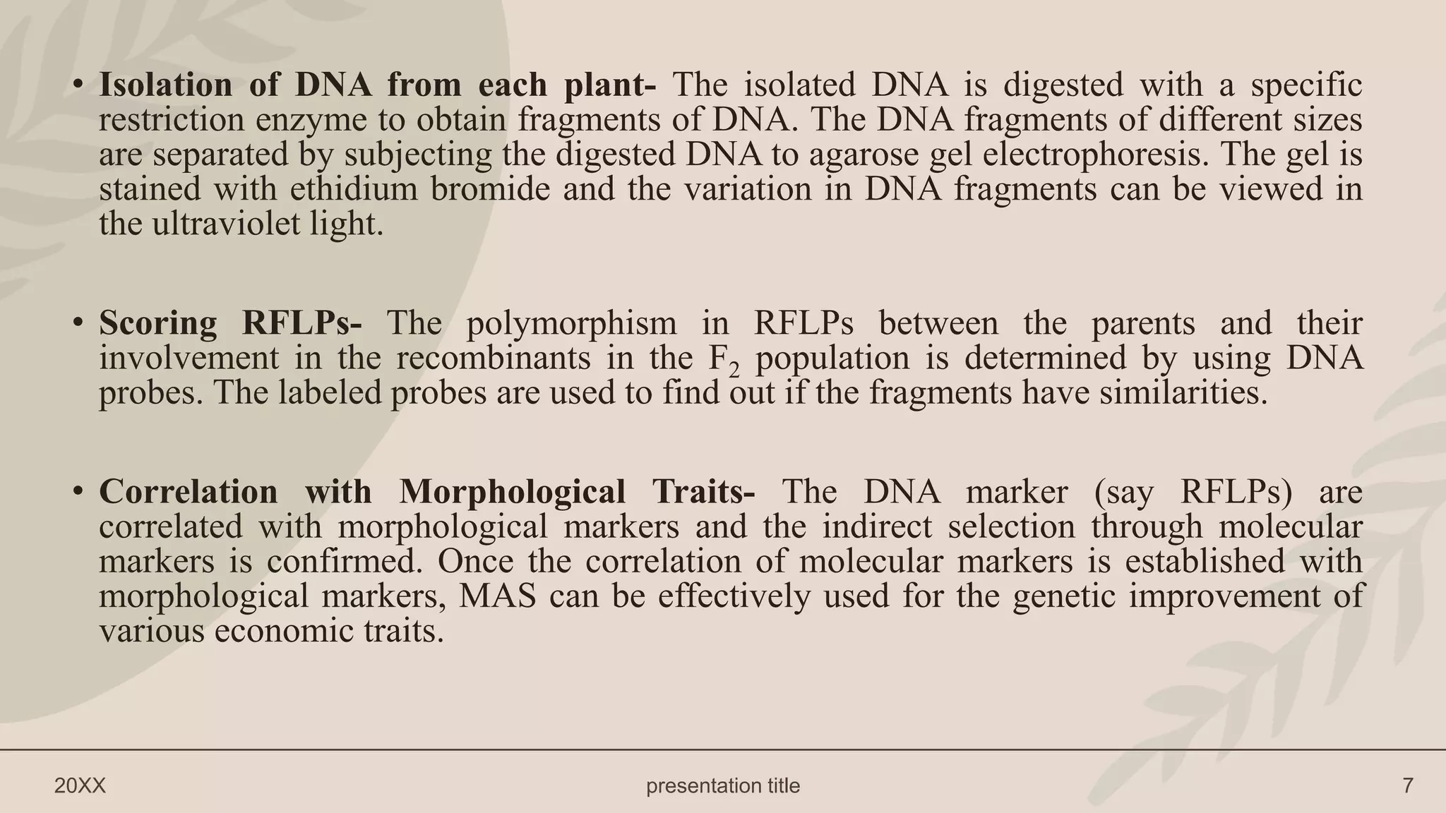 Marker-assisted selection (MAS) plant biotech 1.pptx