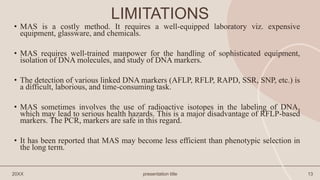 Marker-assisted selection (MAS) plant biotech 1.pptx