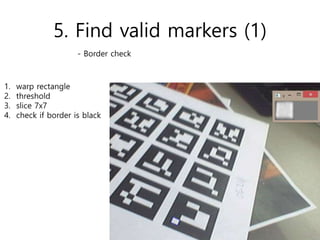 Marker detection algorithm | PPTX | Cameras and Camcorders | Consumer ...