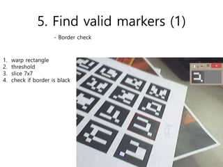 Marker detection algorithm | PPTX | Cameras and Camcorders | Consumer ...