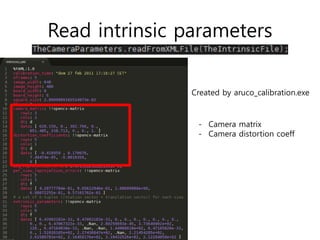 Marker detection algorithm | PPTX | Cameras and Camcorders | Consumer ...