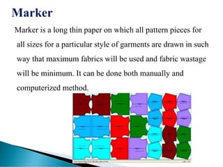 Marker making in apparel lab for making garment pattern | PDF