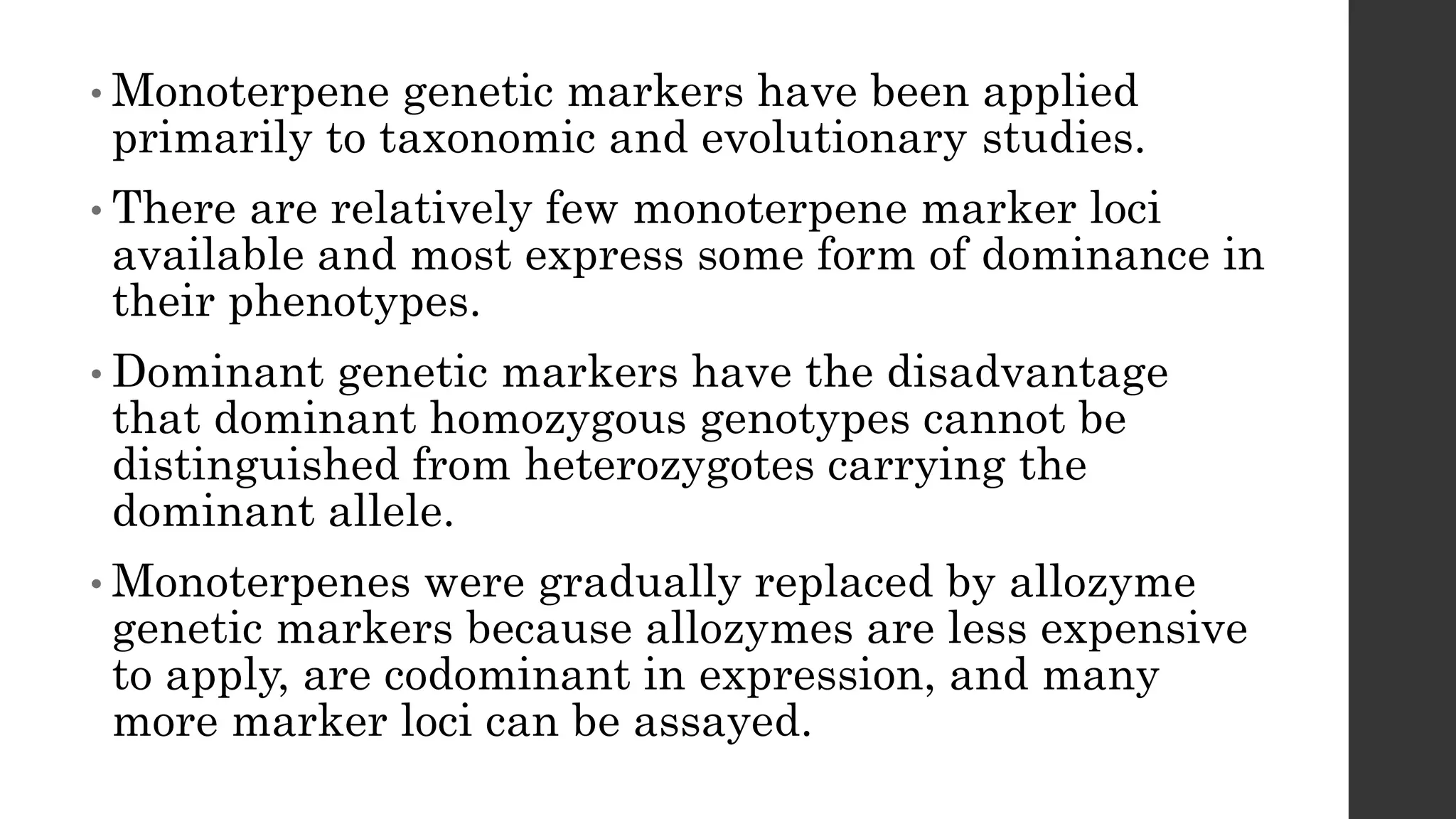 Morphological, Cytological and Biochemical Markers | PPTX