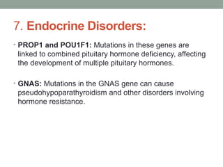 Markers of importance diseases in developmental biology.pptx