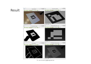 A Short Introduction to Computer Vision-based Marker Tracking | PDF