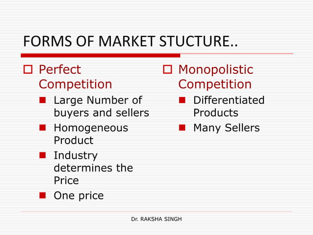 Market Structure | PPT