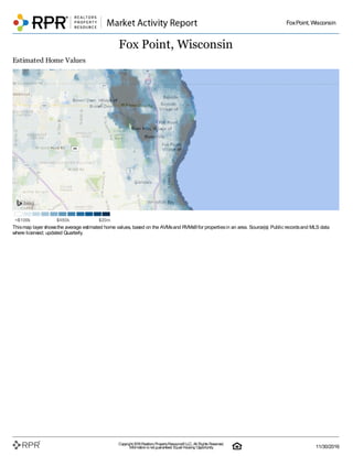 Quarterly Real Estate Market Report - Fox Point November 2016 | PDF