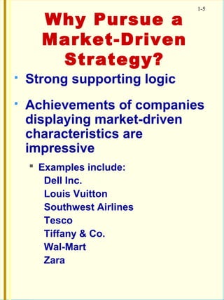 Market driven+strategy | PPT
