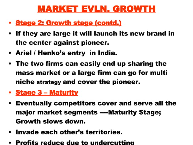 Market Evolution | PPT