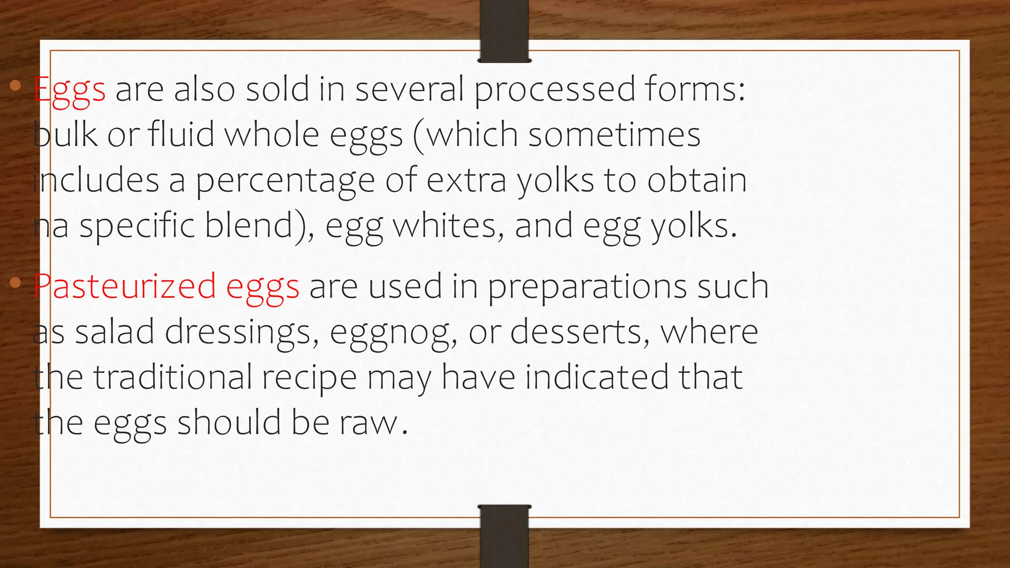 Eggs and Cereals, Market-Forms-of-Egg.pptx