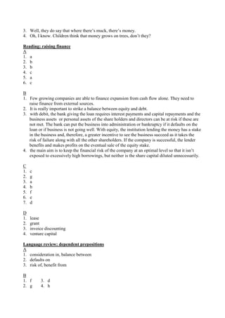 Market leader-answer-keys-21 | PDF