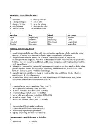 Market leader-answer-keys-21 | PDF