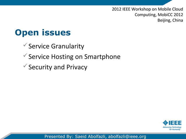 Market oriented mobile cloud computing architecture | PPT