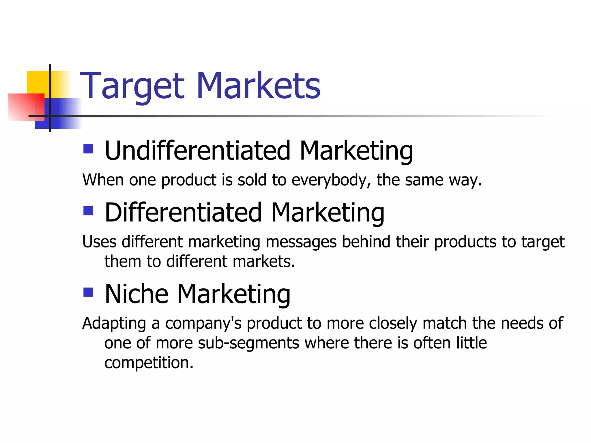 Market Segmentation Task | PPT