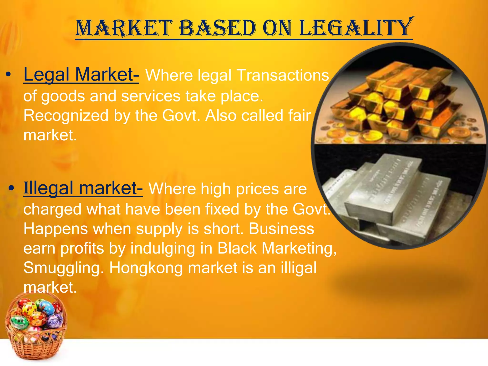 Classification of Market | PPTX