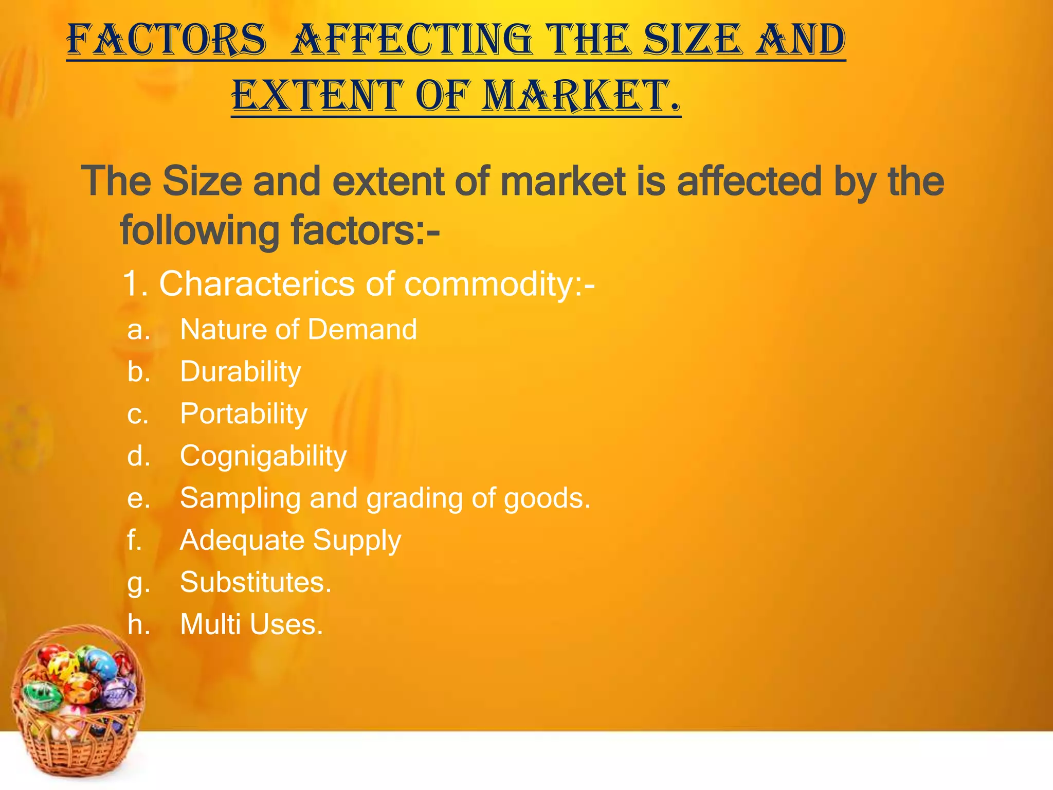 Classification of Market | PPTX