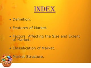 Classification of Market | PPTX