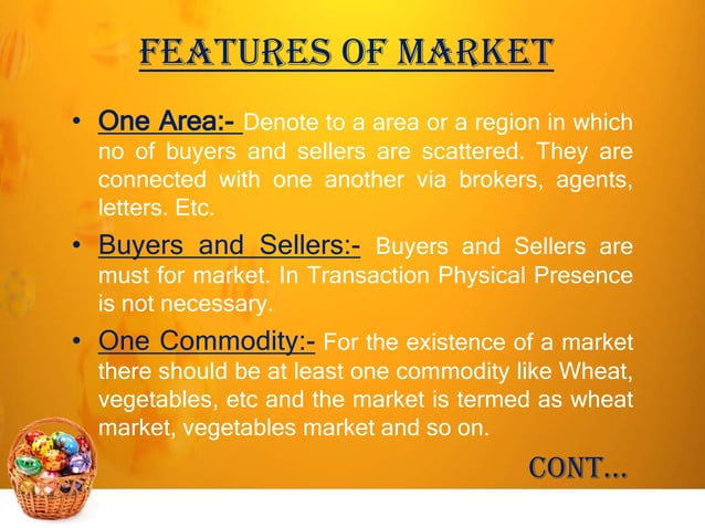 Classification of Market | PPT