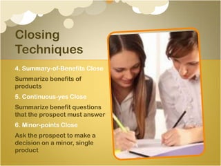 Closing the SAle | PPTX