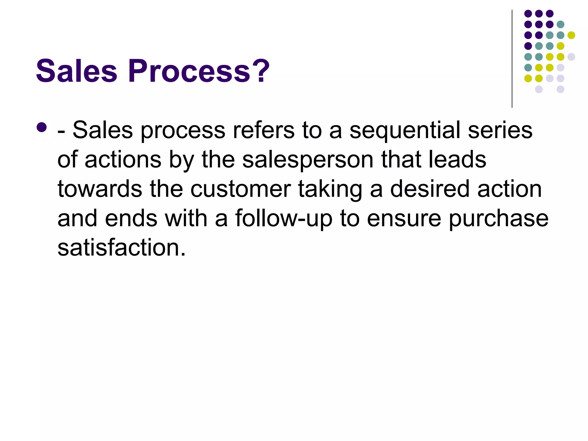 The Sales Process: Prospecting | PPT