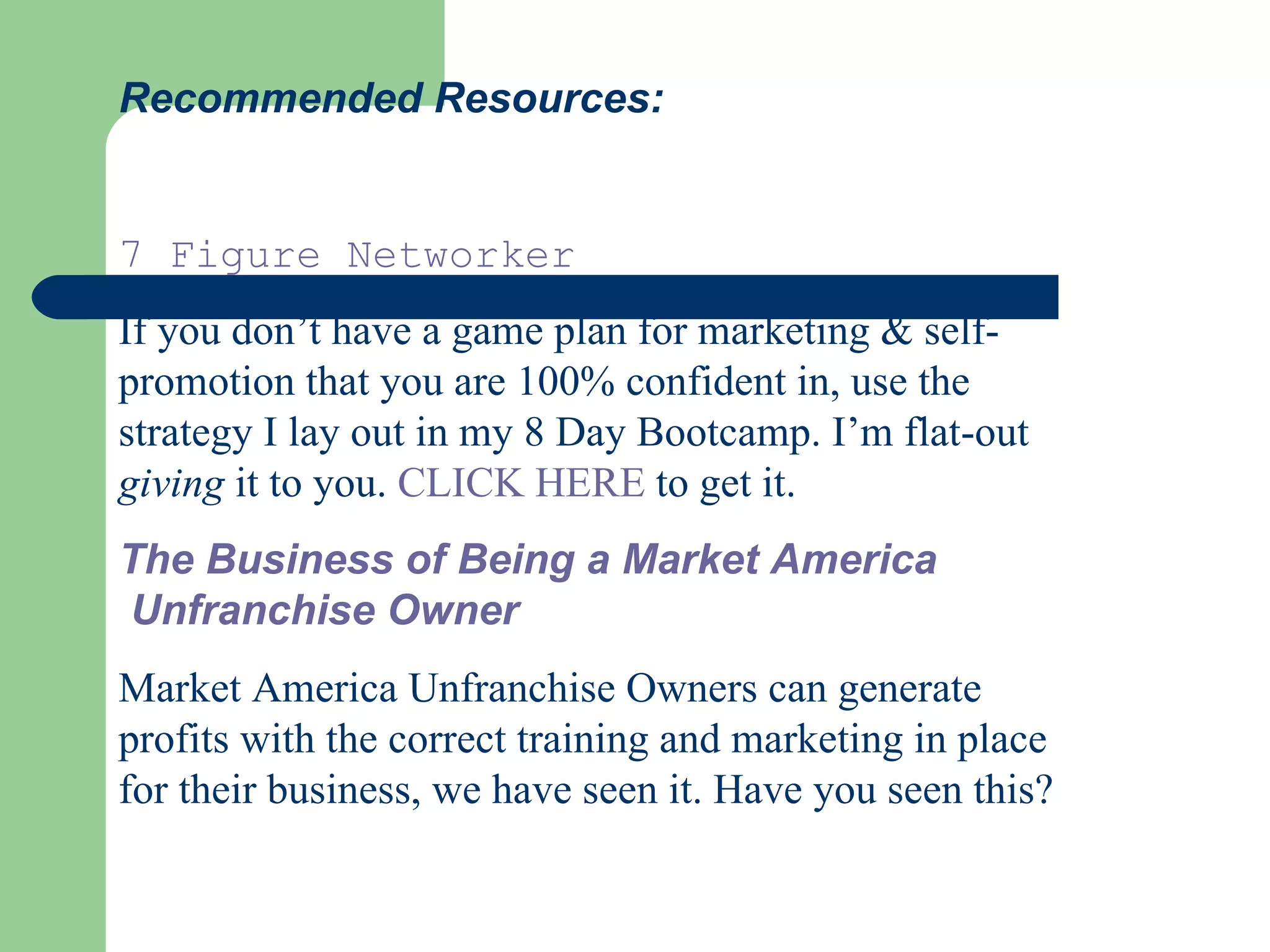 Market America Compensation Plan | PPS