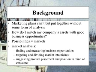 Market analysis | PDF