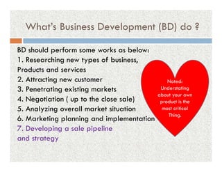 market analysis & business development | PDF | Marketing and ...
