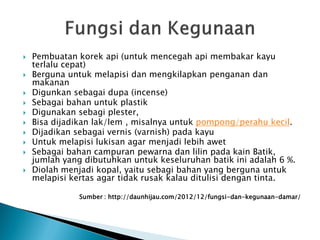 Market Analysis Getah Damar atau Gum Rosin | PDF