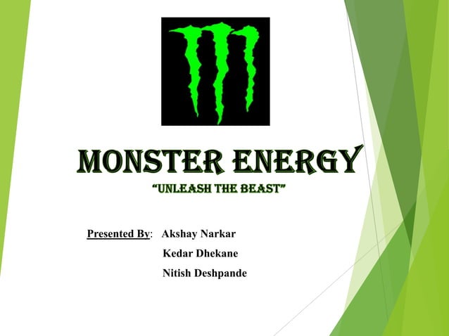 Market Analysis of Monster Energy Drinks | PDF | Business | Business ...