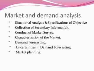 Market and demand analysis | PPTX