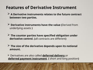 market and derivatives.share market pptx | PPTX