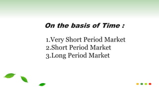 Market and market structure | PPTX