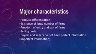 Market and market structure | PPTX