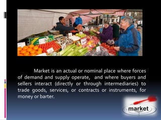 Market and Pricing | PPTX