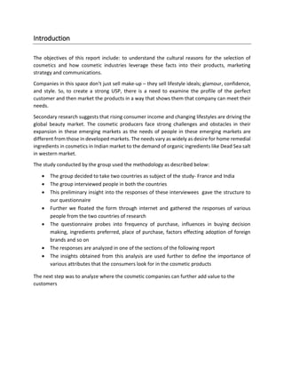 Value Proposition of beauty and cosmetic companies | PDF