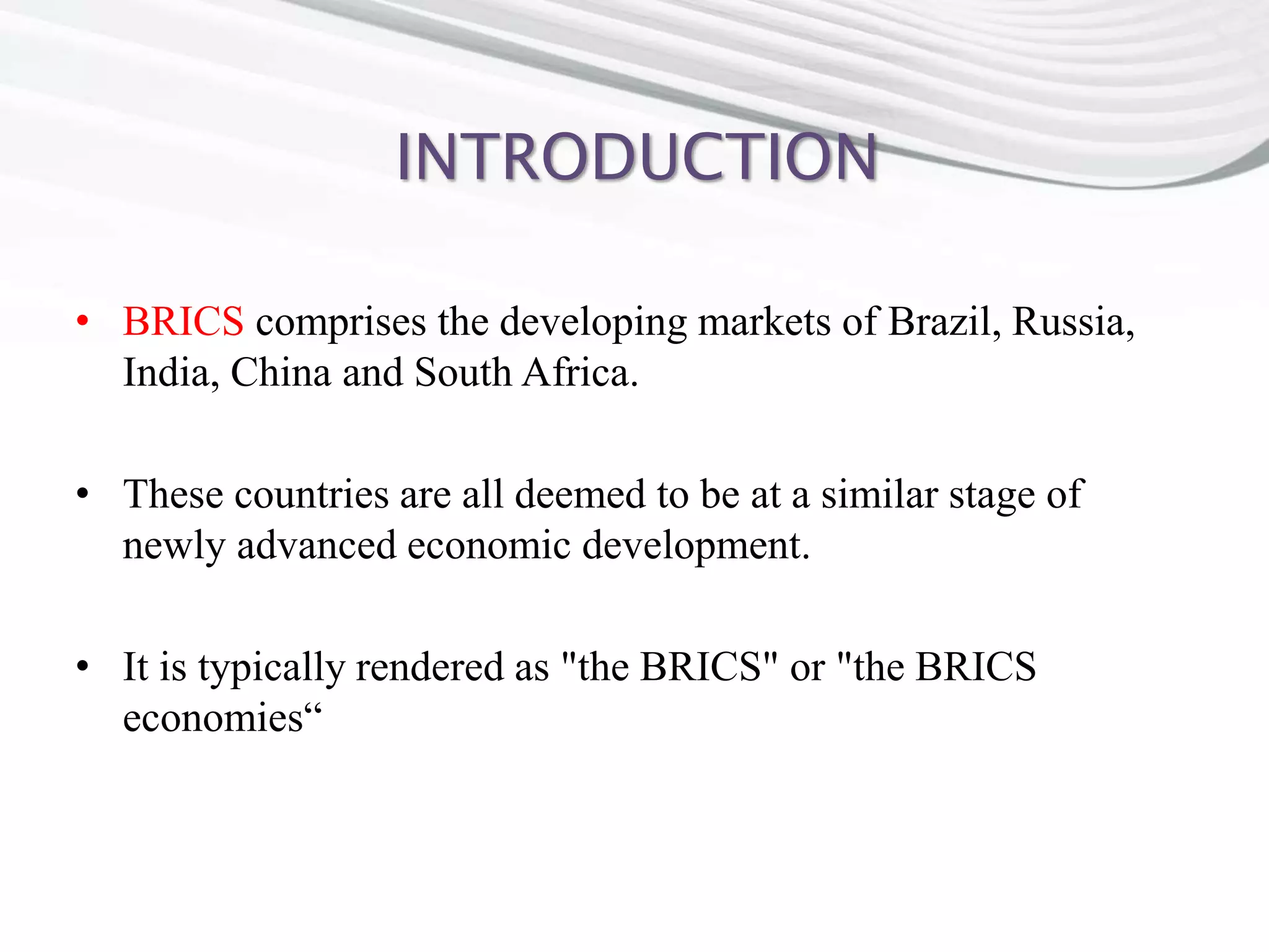 Market authorisation checklist for brics countries | PPTX