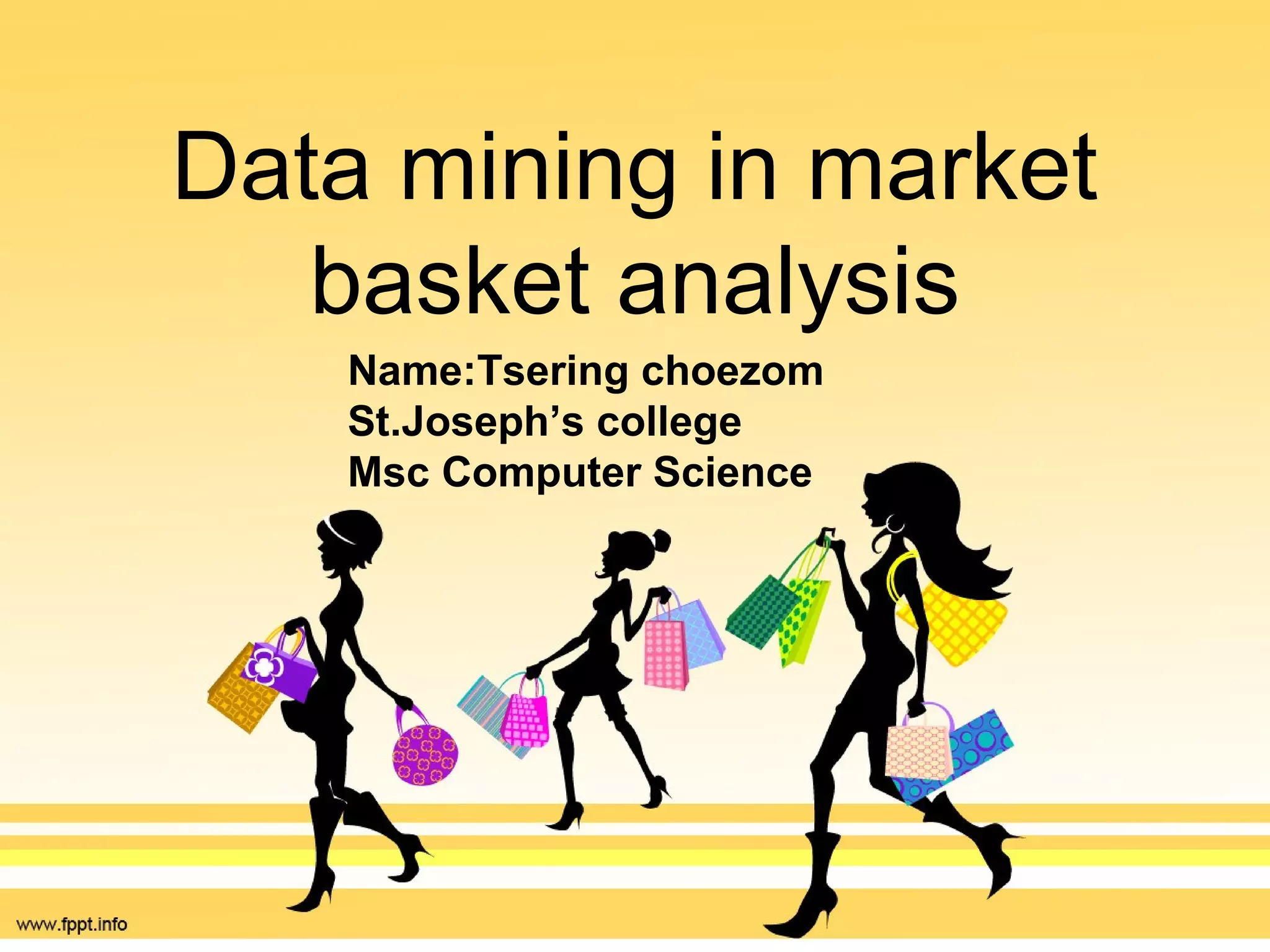 Market basket analysis | PPT