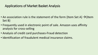 Market Basket Analysis.ppt | Business | Business and Finance