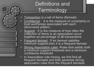Market basket analysis | PPT