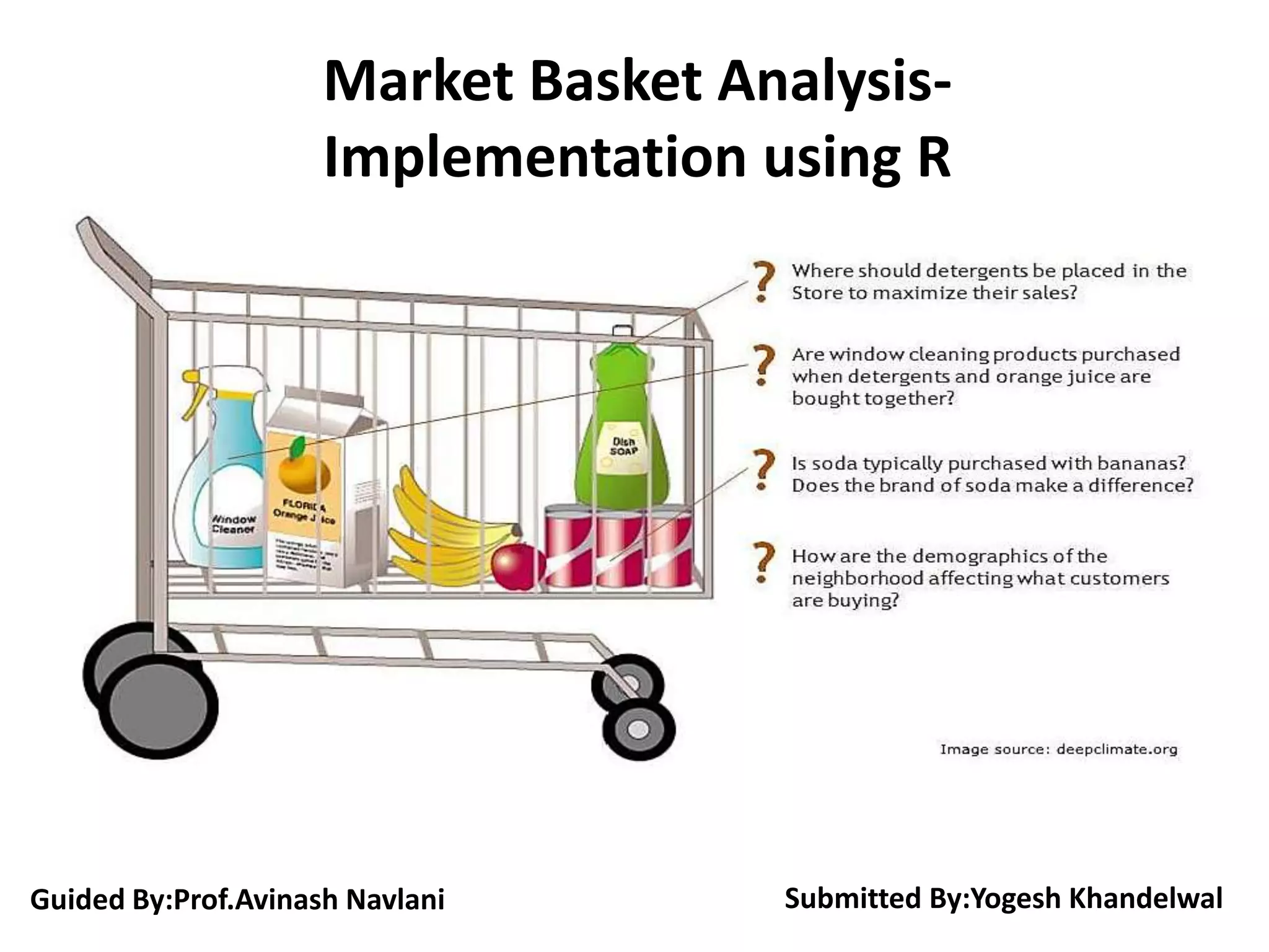 Market basketanalysis using r | PPTX