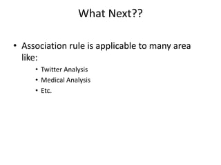 Market basketanalysis using r | PPTX