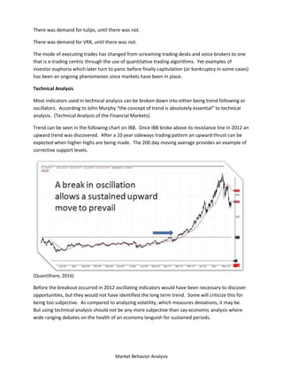 Market Behavior Analysis White Paper | PDF | Stocks and Bonds ...
