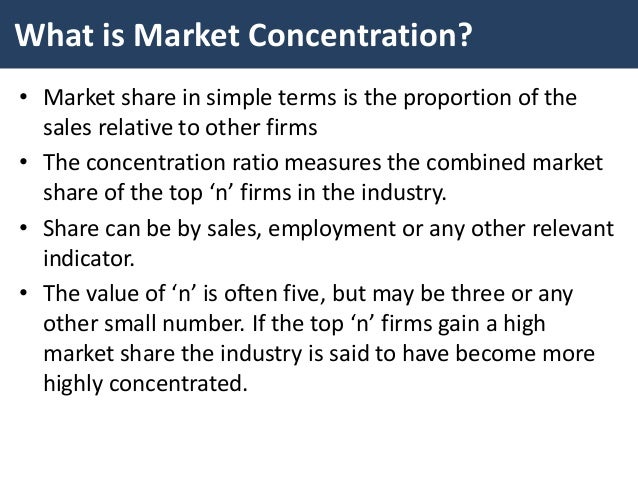 Market Concentration