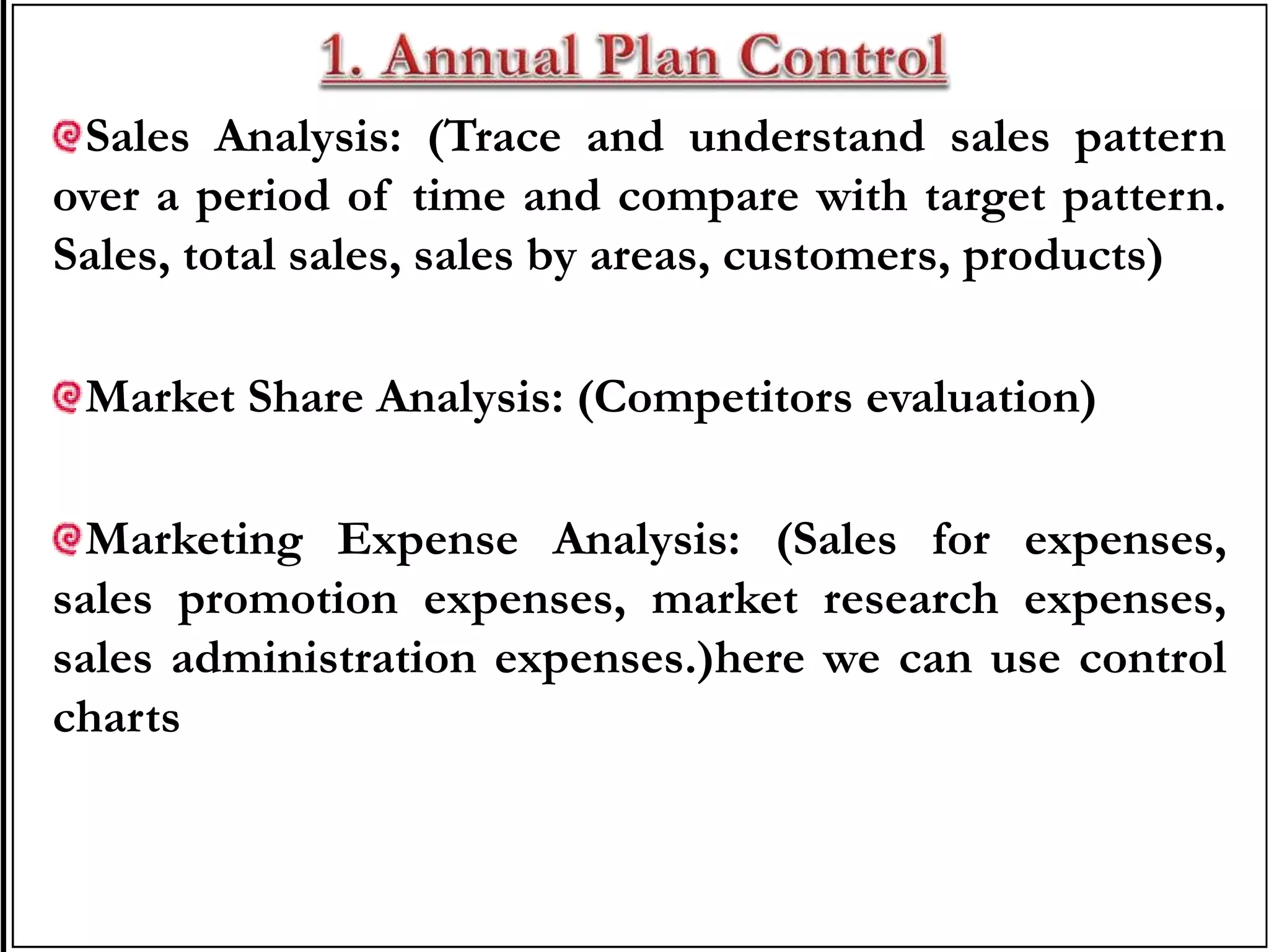 Market Control ppt | PPTX