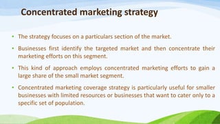 Market coverage strategy | PPTX