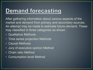 Market demand analysis | PPTX